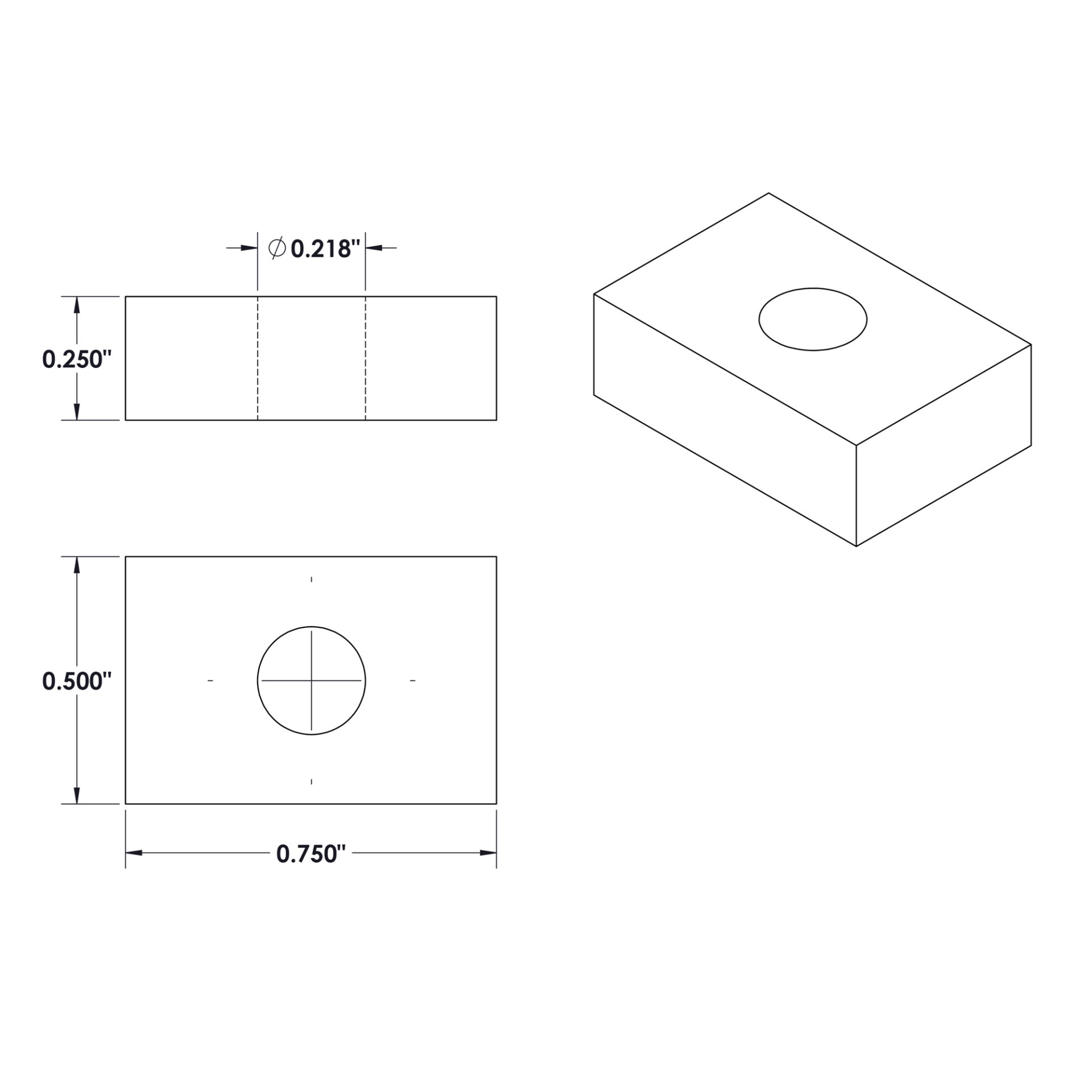 Kurt 4" D-Series Fixture Key Set 1/2 inch - D30-50 - Kurt Workholding