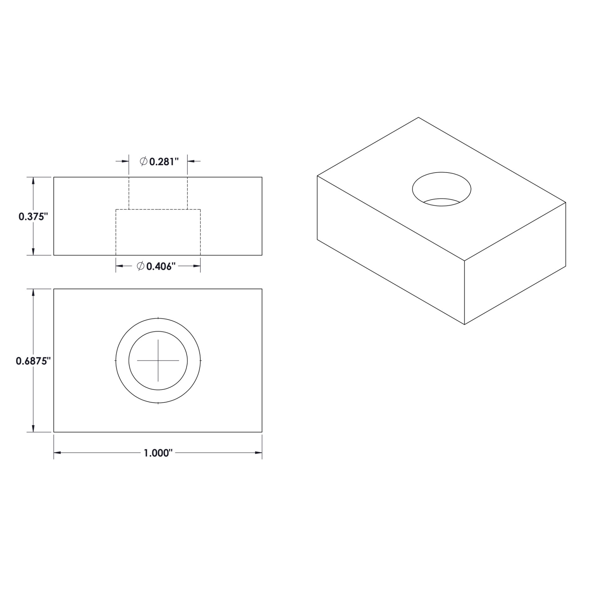 Kurt 6" D-Series Fixture Key Set 11/16 inch - D50-50 - Kurt Workholding