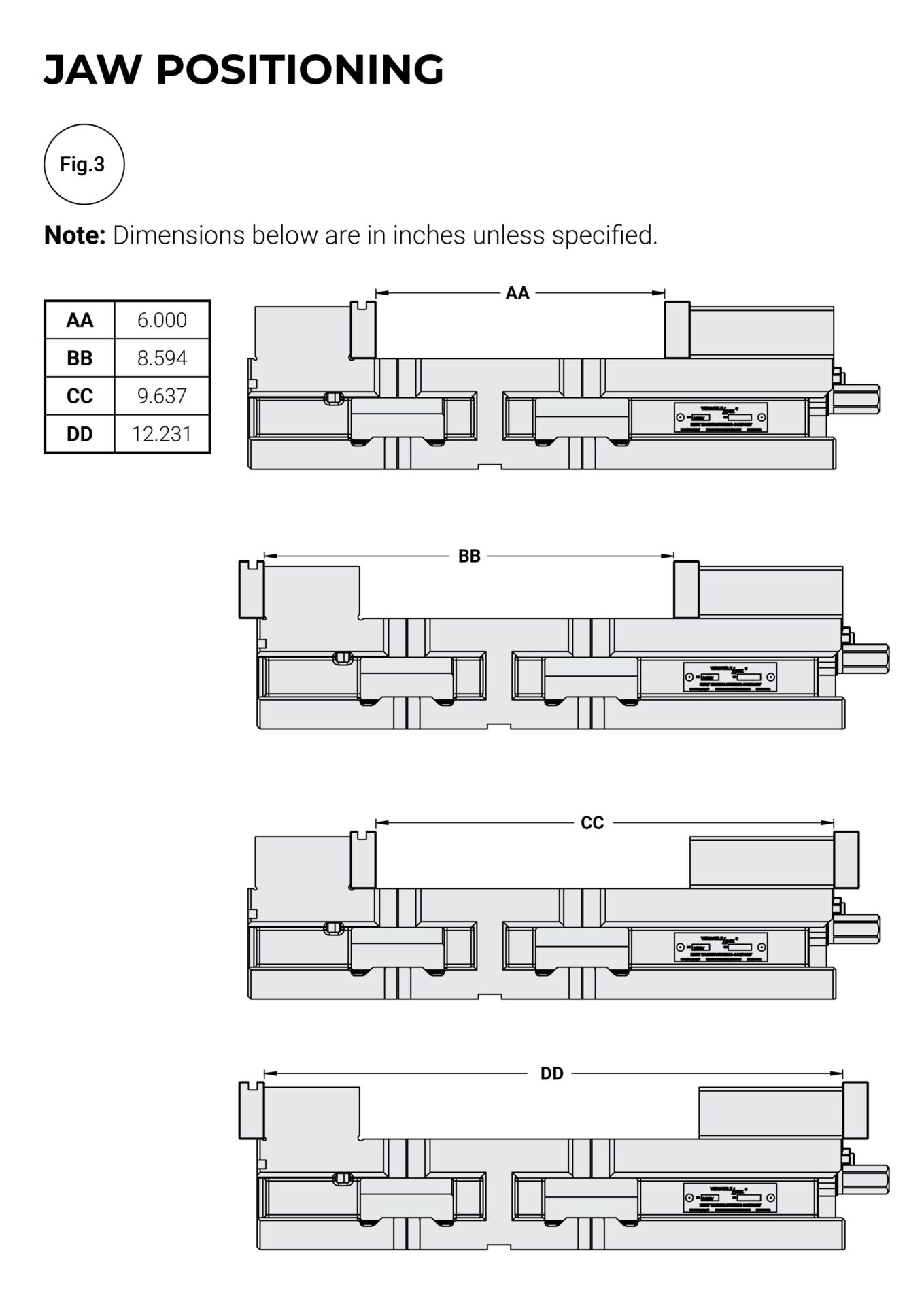 Kurt VersatileLock Vise - 3400V - Kurt Workholding