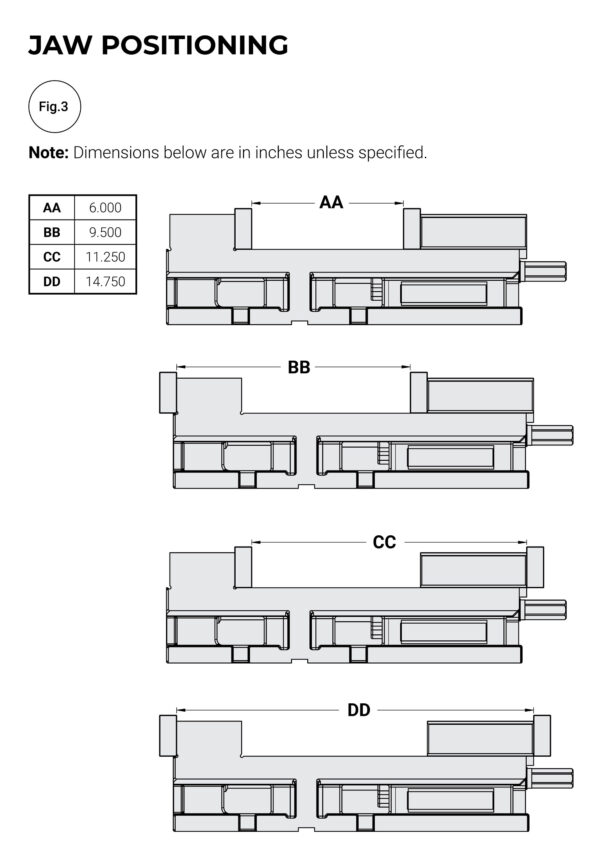 Kurt VersatileLock Vise - 3600V - Kurt Workholding