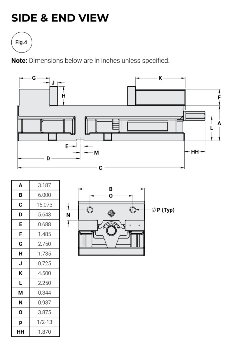 Kurt VersatileLock Vise - 3600V - Kurt Workholding
