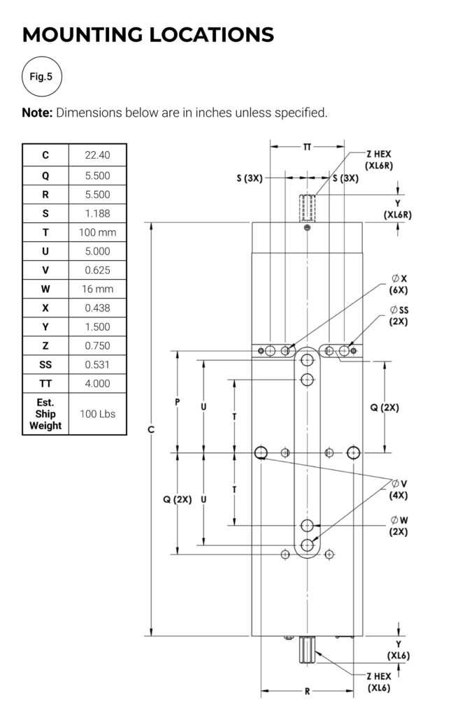 Kurt Extra Capacity Vise - XL6 - Kurt Workholding