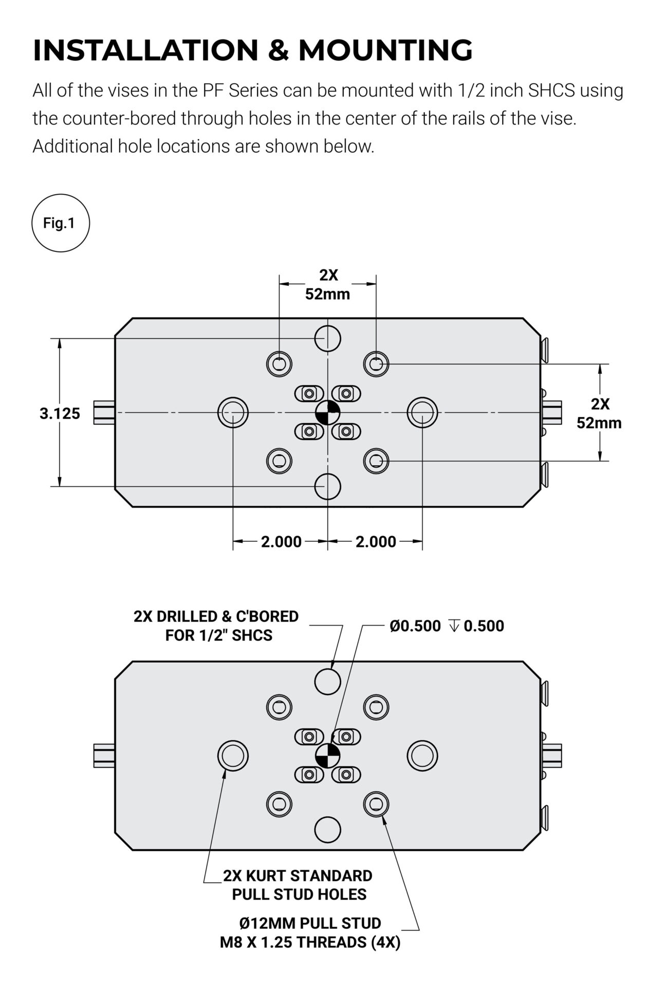 Kurt MaxLock 5-Axis Vise - PF460C-SD - Kurt Workholding