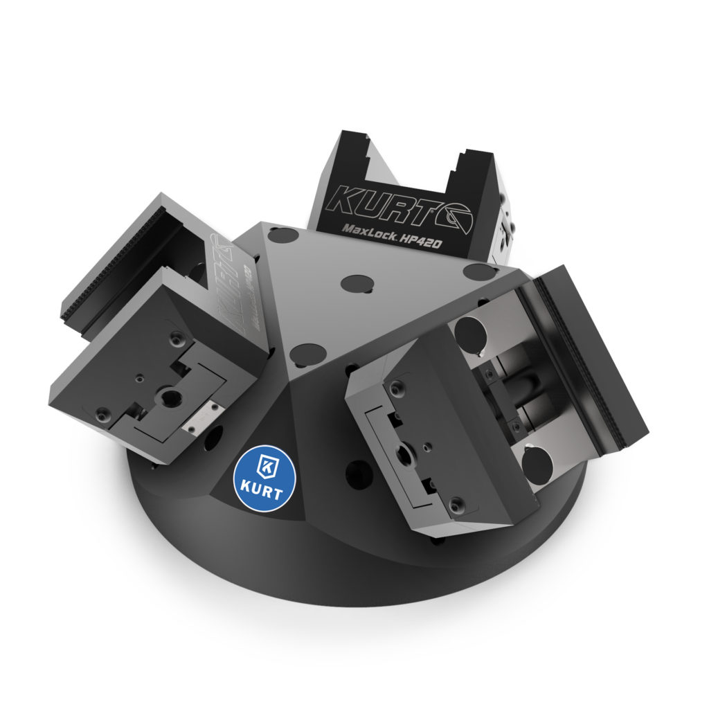 PRM-356 Kurt Pyramid 45-Degree Mounting Platform - Kurt Workholding