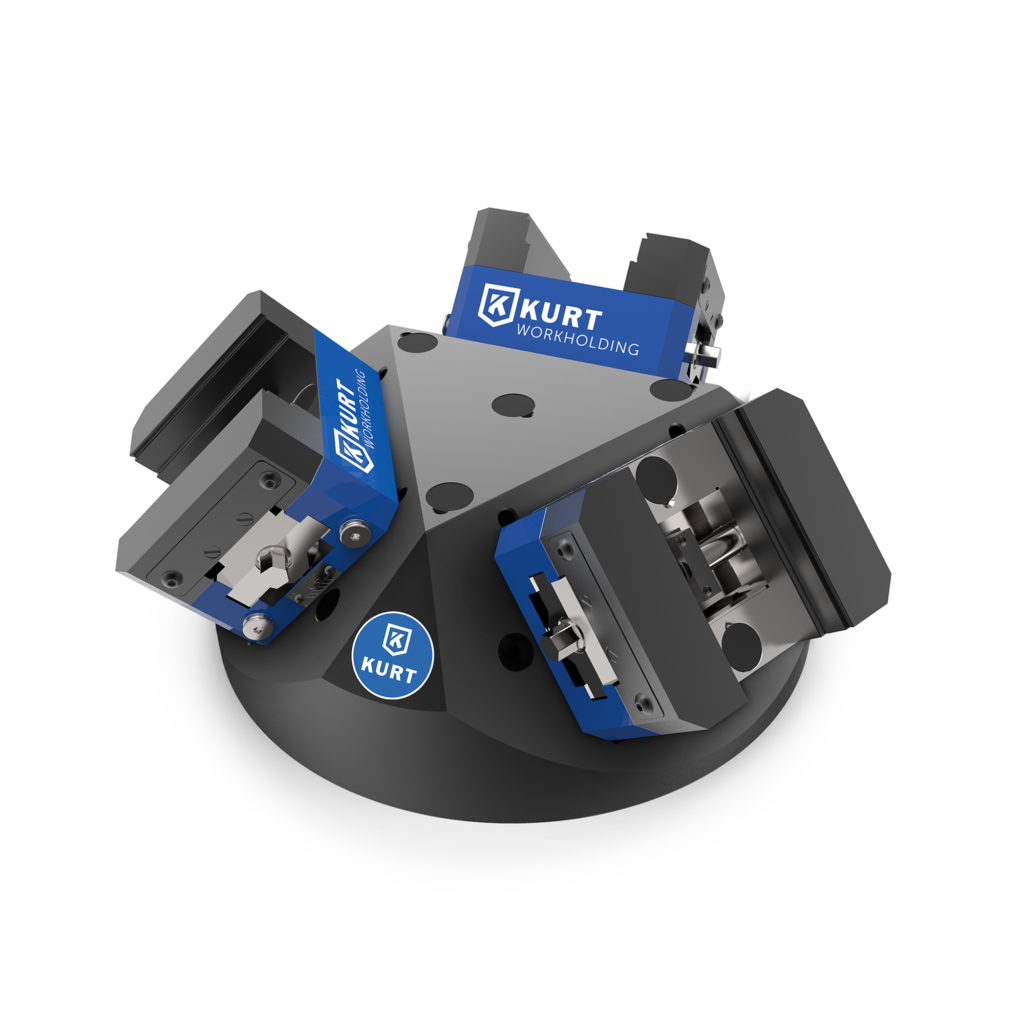 PRM-356 Kurt Pyramid 45-Degree Mounting Platform - Kurt Workholding