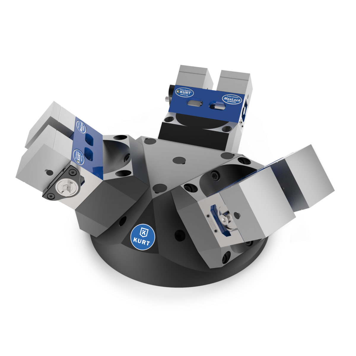 PRM-356 Kurt Pyramid 45-Degree Mounting Platform - Kurt Workholding