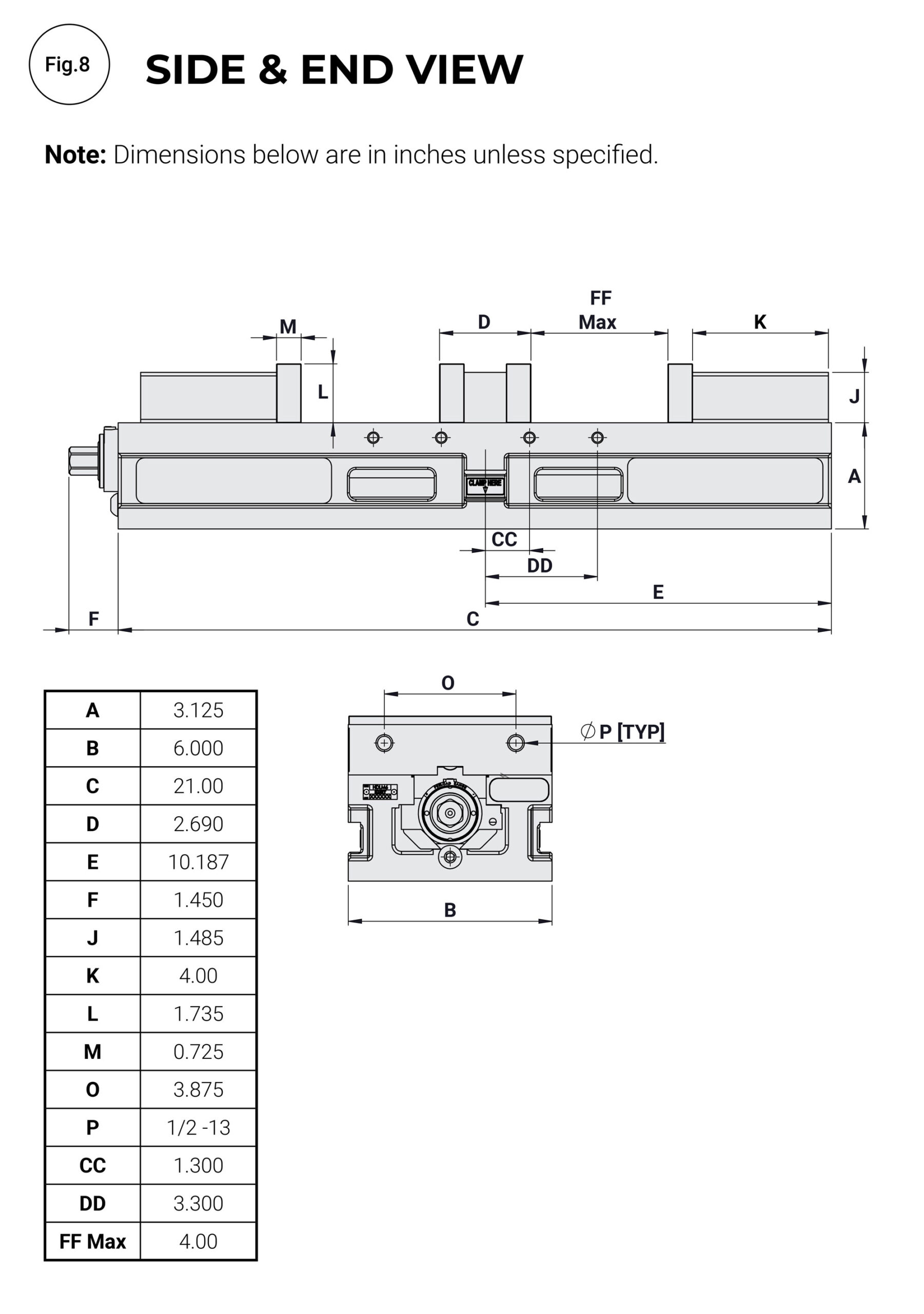Kurt 6" Double Station Vise - English - HDL6 - Kurt Workholding