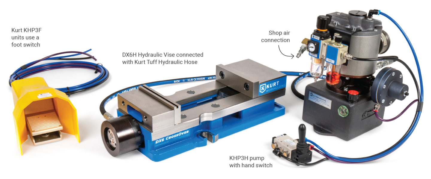 Kurt Pneumatic / Hydraulic Pump - Kurt Workholding