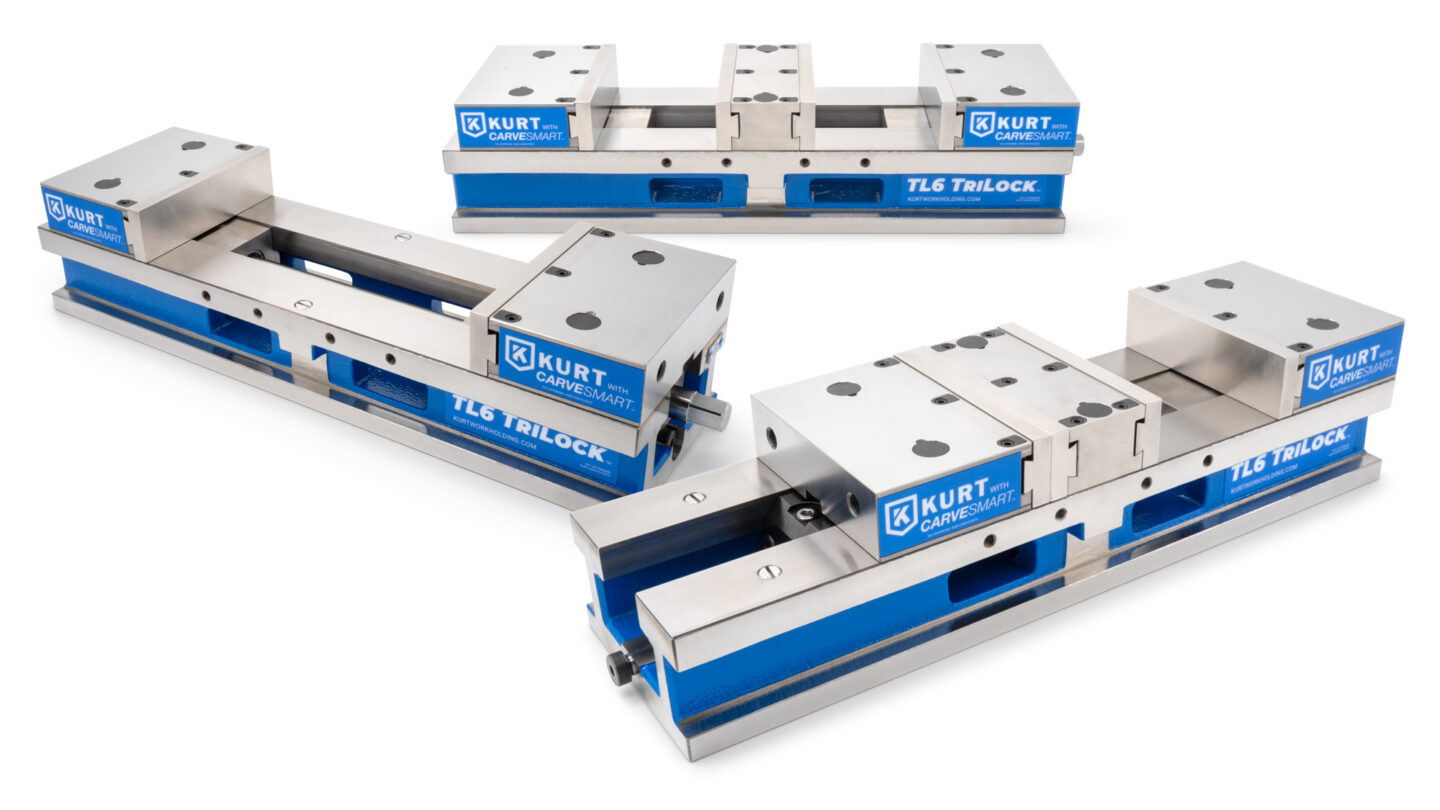 Kurt Workholding unveils new TriLock 3-in-1 vise - Kurt Workholding