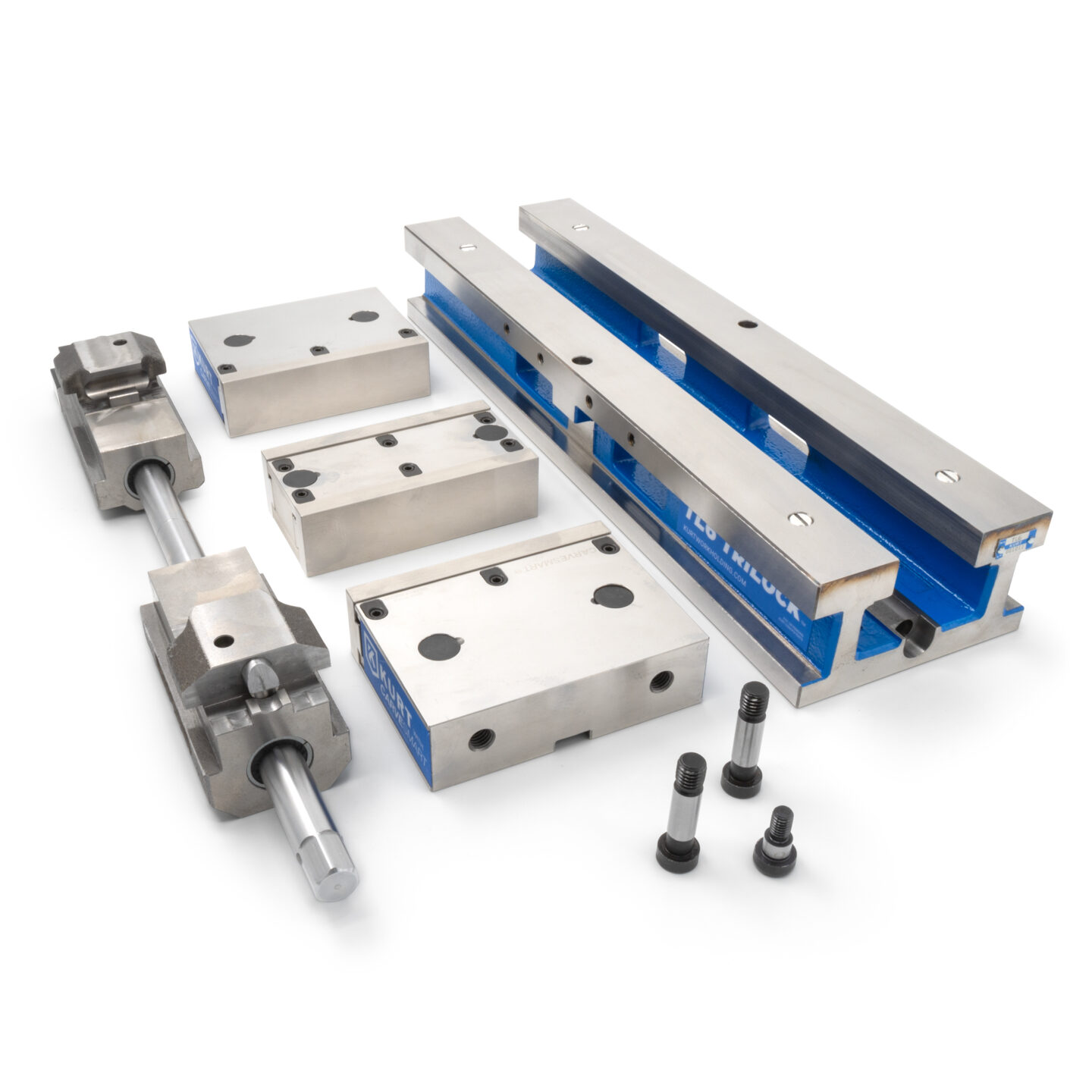 Kurt TL6CS TriLock Vise - CARVESMART Jaws - Kurt Workholding