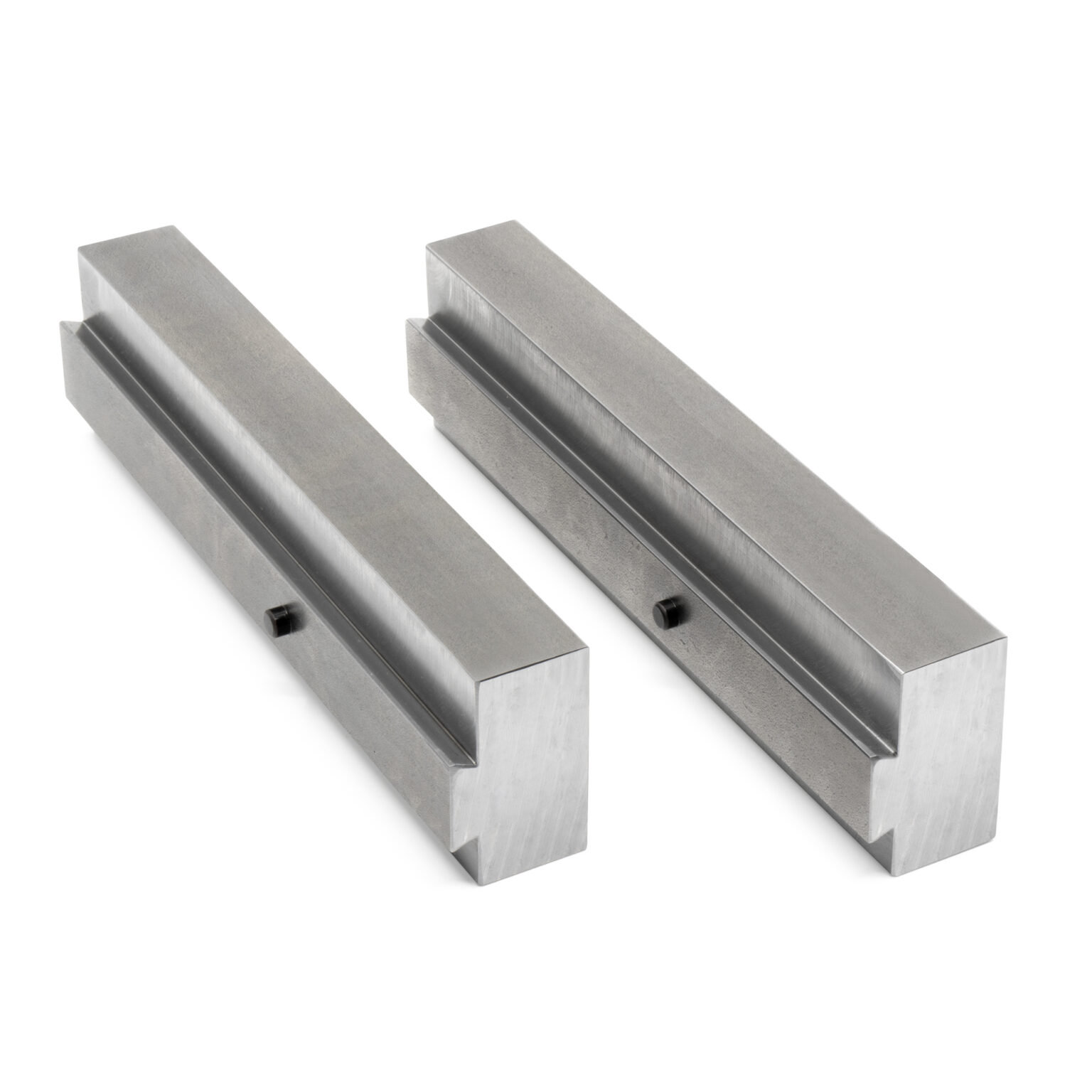 1018 Steel Jaws 3/4" x 2" - Precut with SMARTSTOP - Kurt Workholding