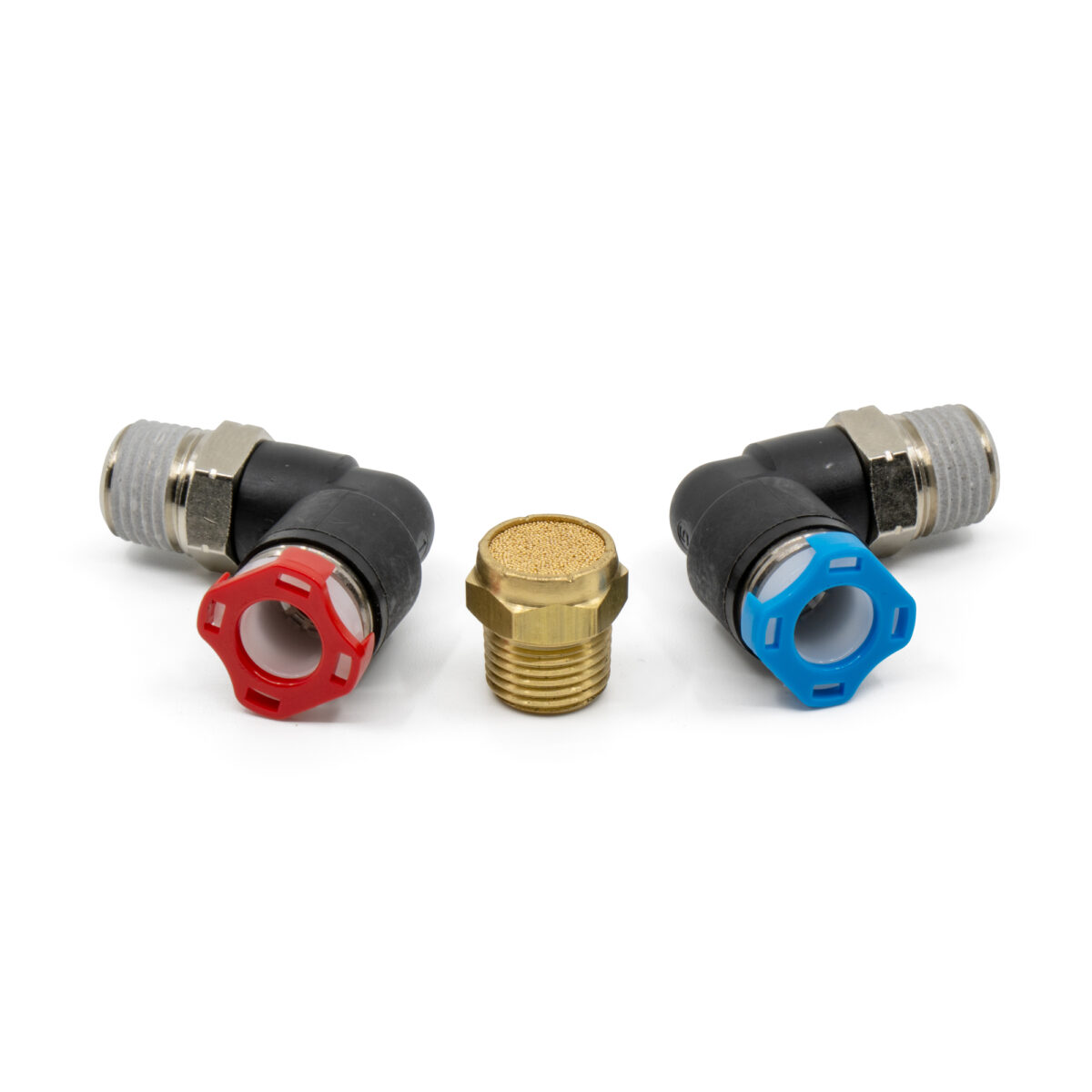 Kurt Pneumatic Vise Air-Fitting Kit - KAU6-401 - Kurt Workholding