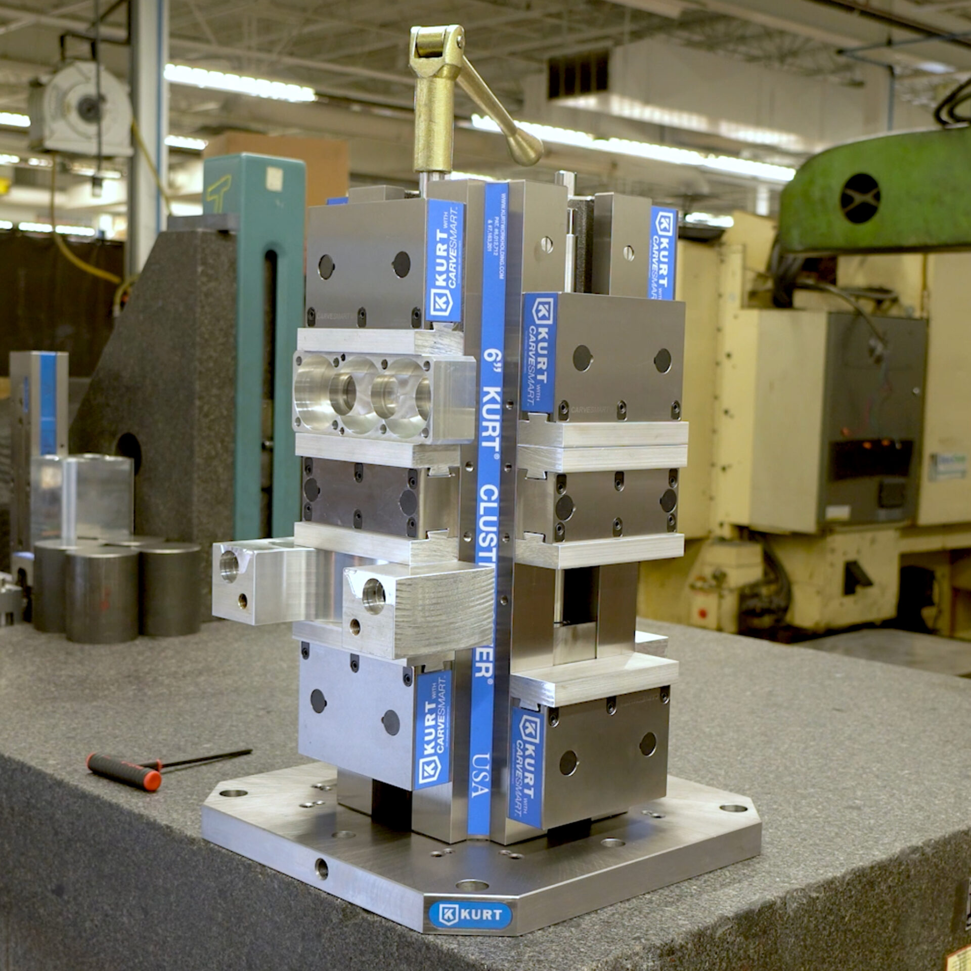 Kurt 6-inch TriLock Tower - CTTL6CS - Kurt Workholding