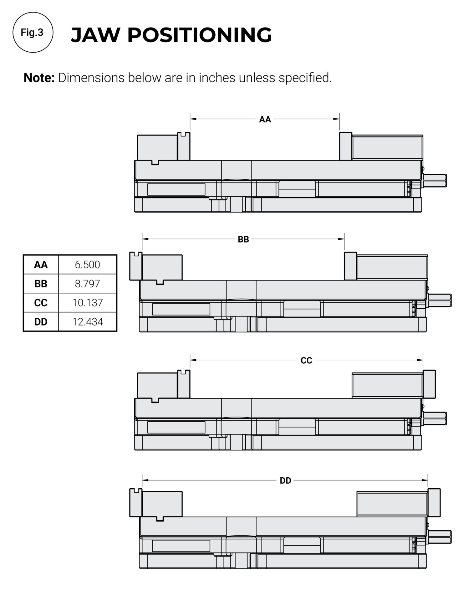 Kurt DX4 CrossOver Vise - Kurt Workholding
