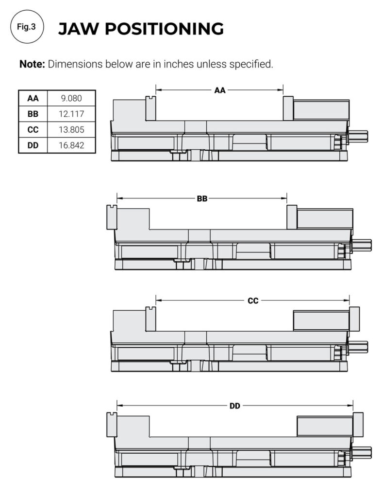 Kurt DX6 CrossOver Vise - DX6 - Kurt Workholding