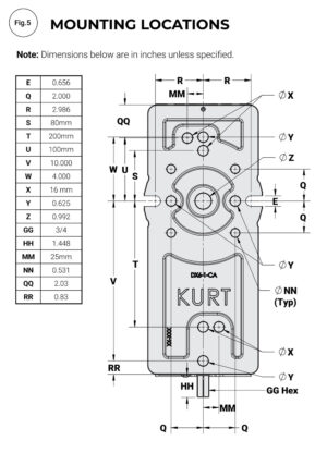 Kurt DX6 CrossOver Vise - DX6 - Kurt Workholding