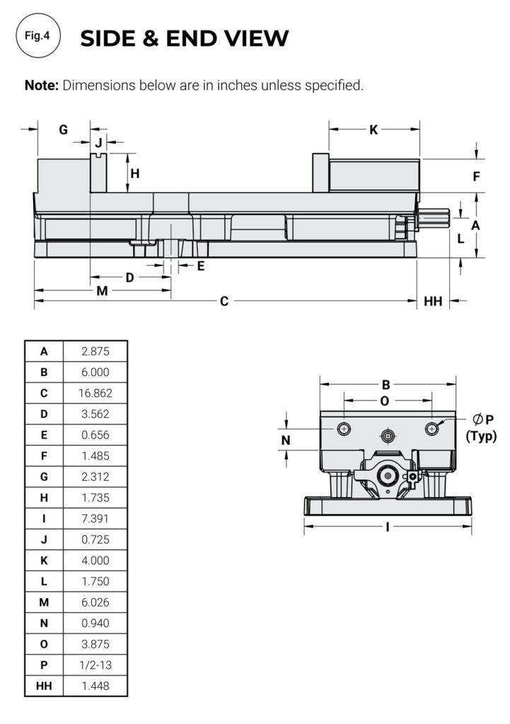 Kurt DX6 CrossOver Vise - DX6 - Kurt Workholding