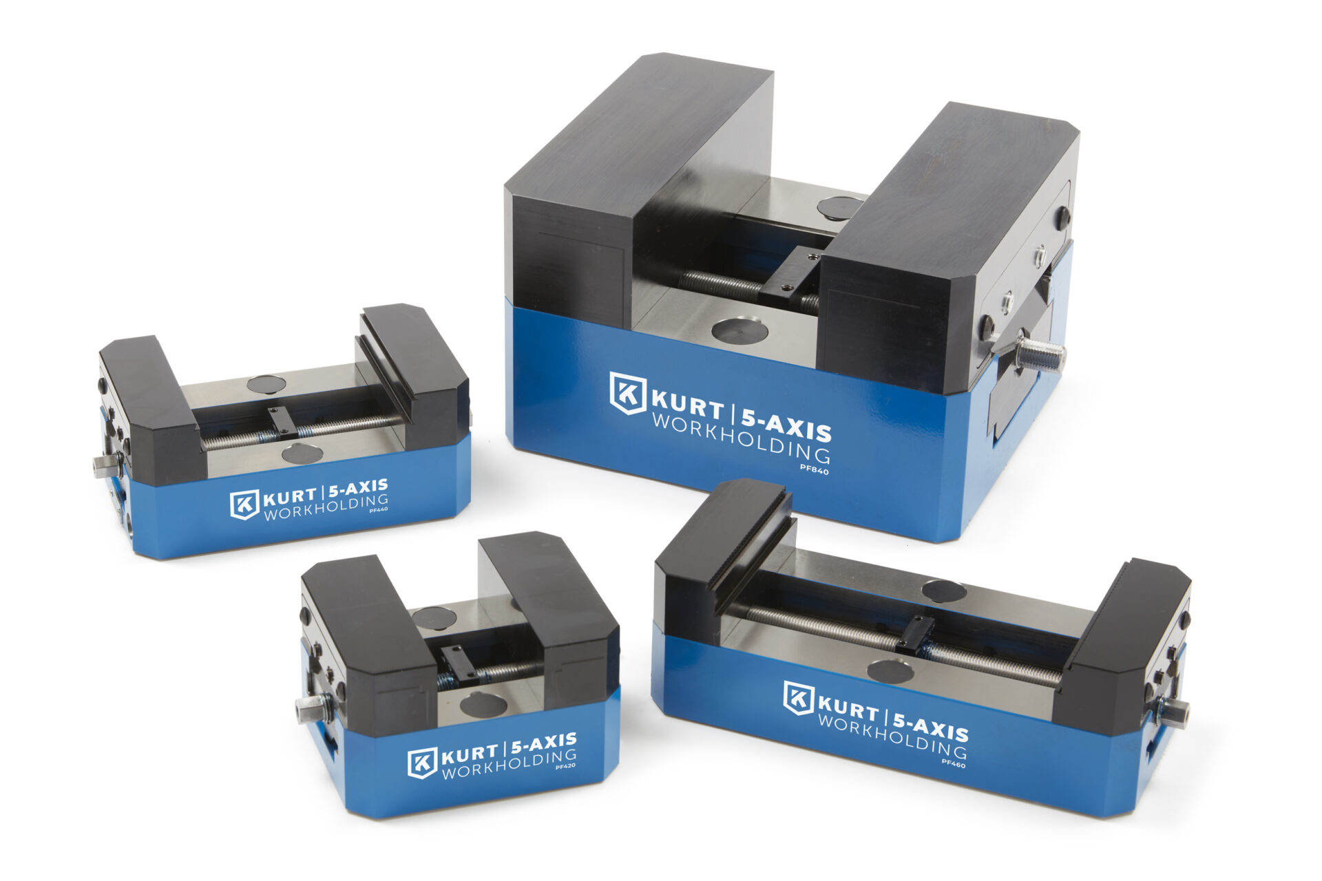 Kurt 8" 5-Axis Vise - PF840 - Kurt Workholding