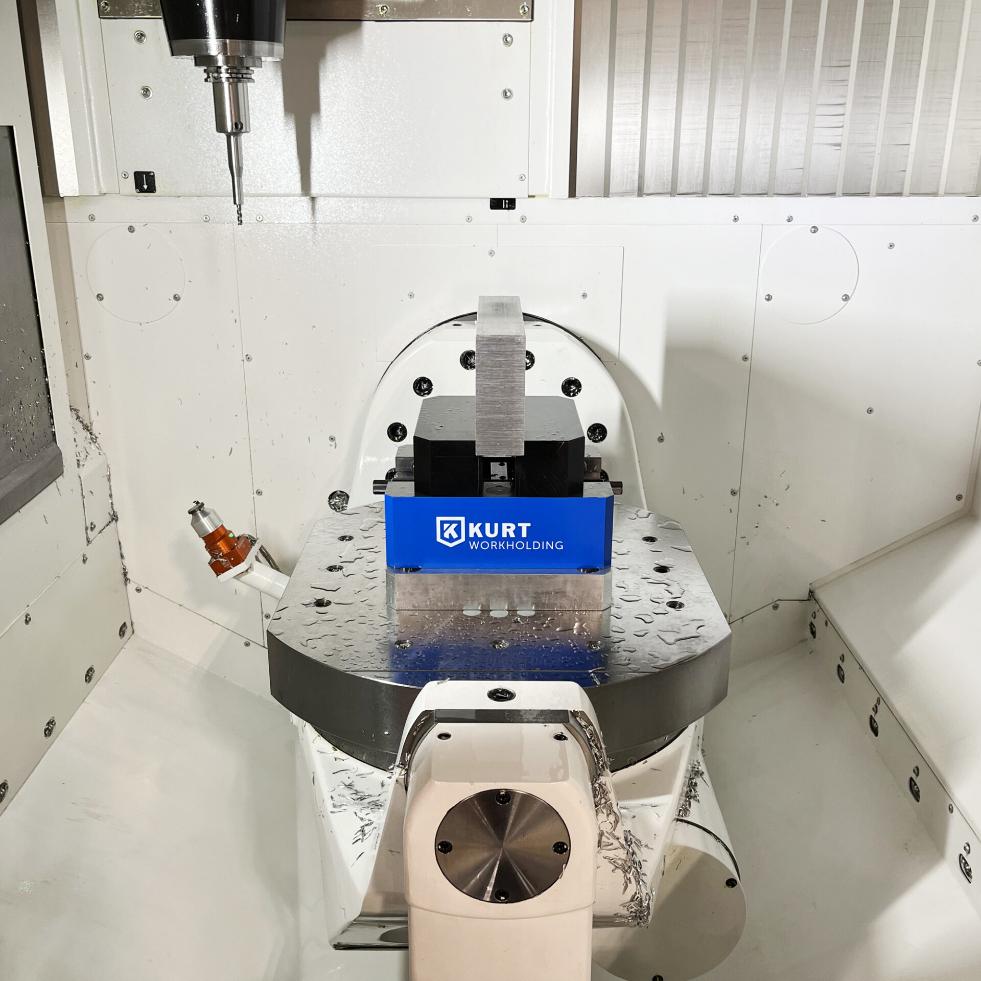 Kurt 8" 5-Axis Vise - PF840 - Kurt Workholding