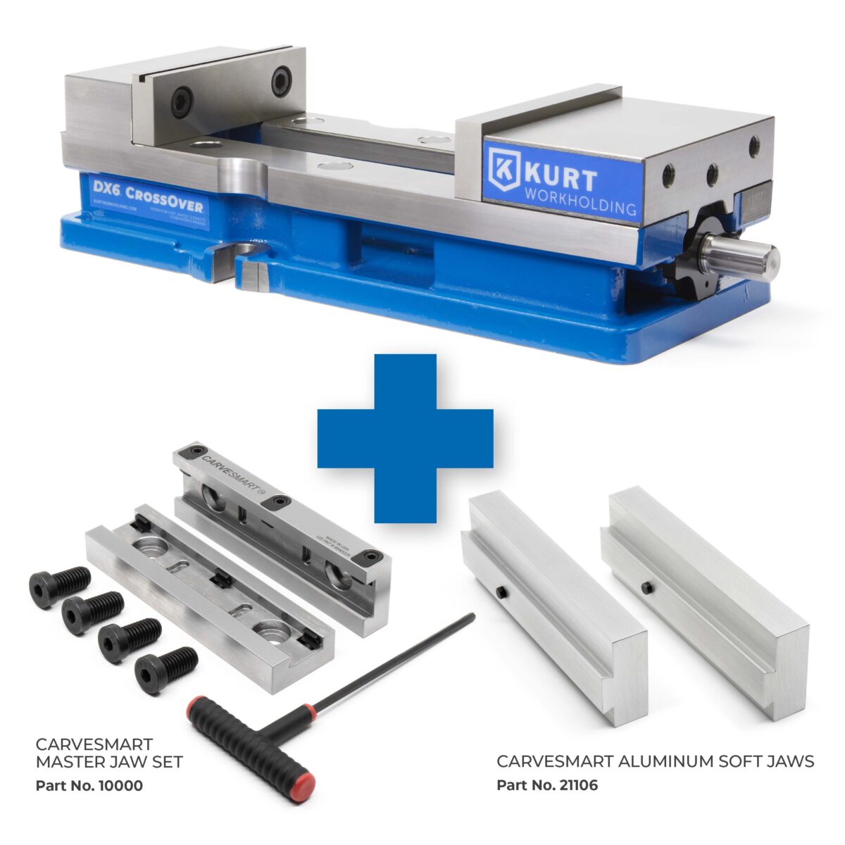 Kurt DX6 CrossOver Vise - DX6 - Kurt Workholding